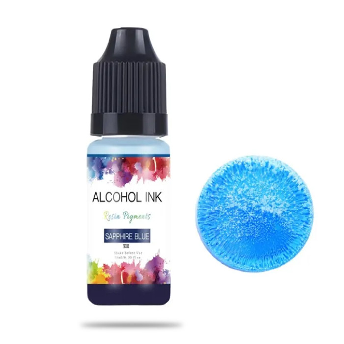 Pigmento en Alcohol Azul Safiro/Sapphire Blue 10ml :: ISERIQ