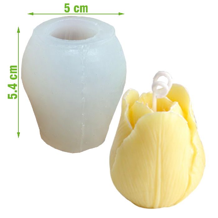Molde de Tulipán Mediano 54mm - MSTUL48 :: ISERIQ