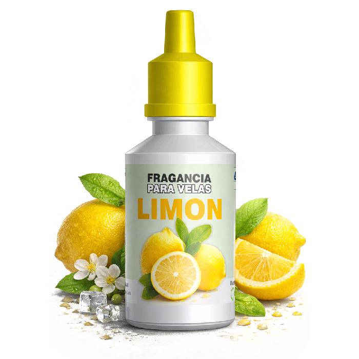 Fragancia para Velas Olor Limón - 30ml :: ISERIQ