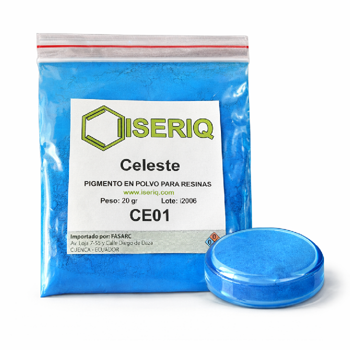 Pigmento Mate Celeste - CE01 :: ISERIQ
